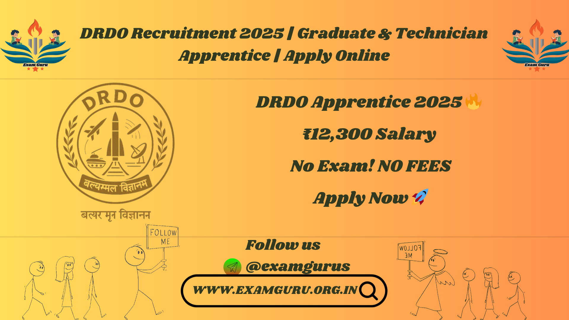 DRDO PXE Chandipur Recruitment 2025: Notification Released for Graduate ...