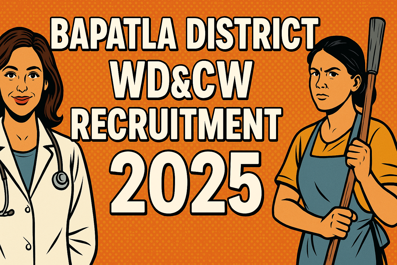 Bapatla District WD&CW Recruitment 2025 - examguru.org.in