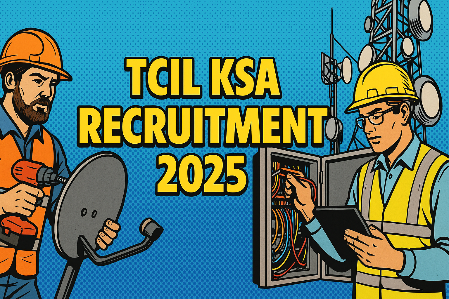 TCIL KSA Recruitment 2025 - examguru.org.in