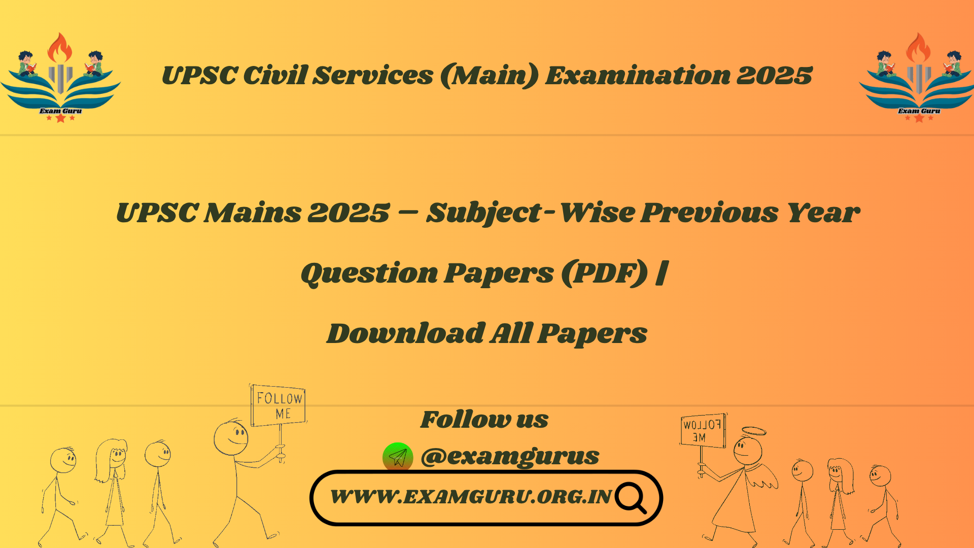 Civil Services (Main) Examination, 2025 – Download Optional ...