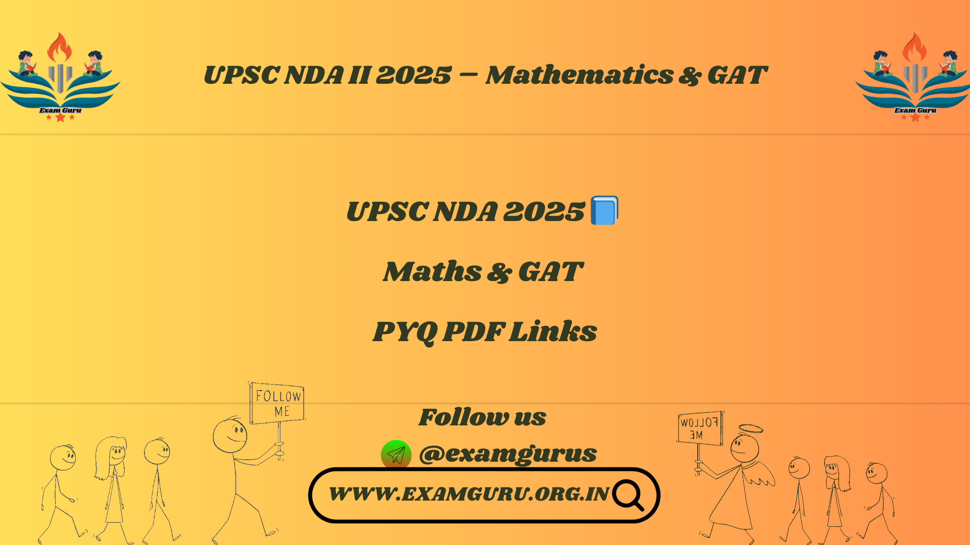 NDA & NA (II) 2025 PYQ PDF Links - examguru.org.in