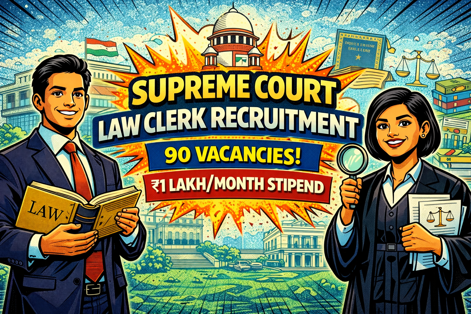 Supreme Court of India Law Clerk-cum-Research Associate Recruitment ...