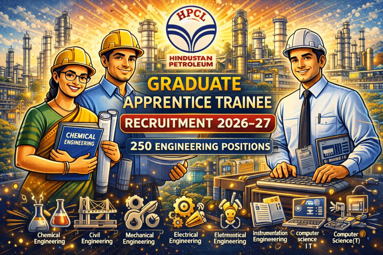HPCL Graduate Apprentice Recruitment - examguru.org.in